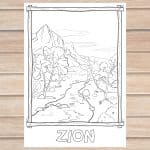 National Park Coloring Pages Archives - PhotoJeepers