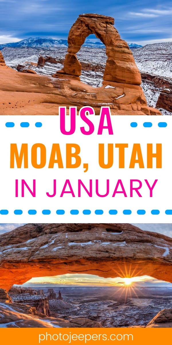 Visiting Moab in January - PhotoJeepers