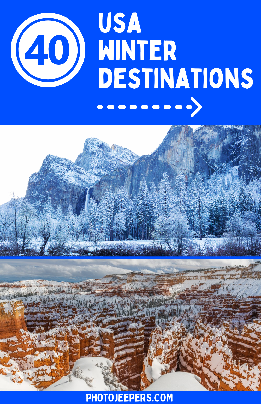 40+ Best USA Winter Destinations by Region - PhotoJeepers