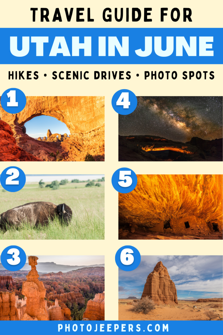 Travel Guide For Visiting Utah in June - PhotoJeepers