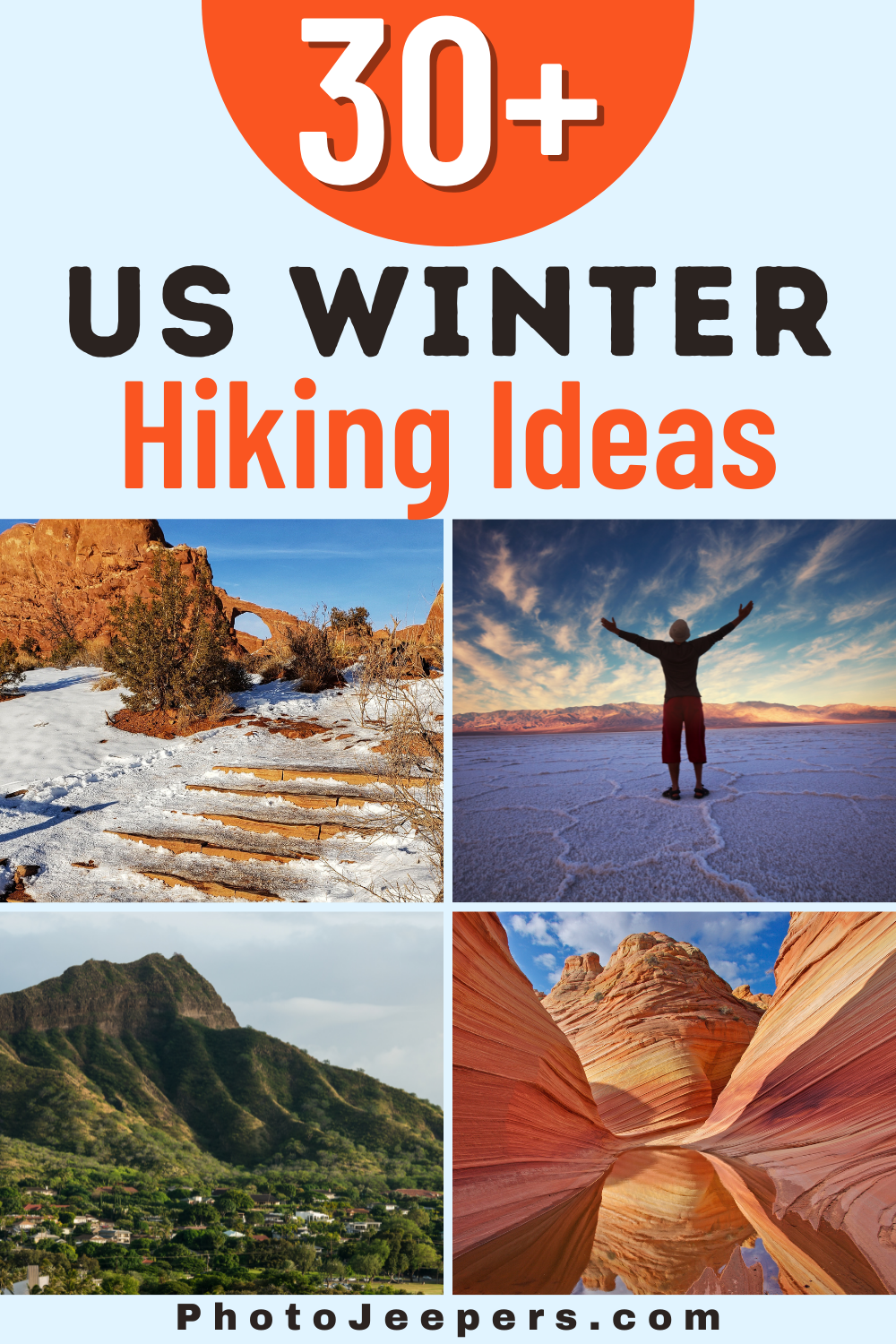 Best Winter Hiking in the US by Region - PhotoJeepers