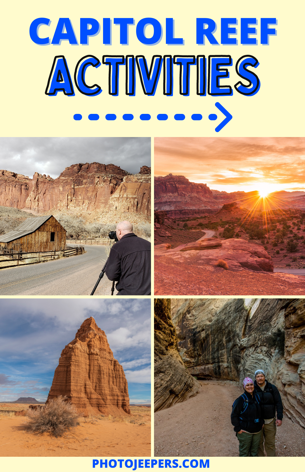 Capitol Reef National Park Activities - PhotoJeepers