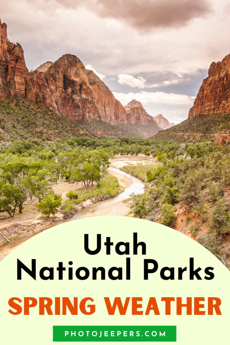Utah National Parks Spring Weather - PhotoJeepers