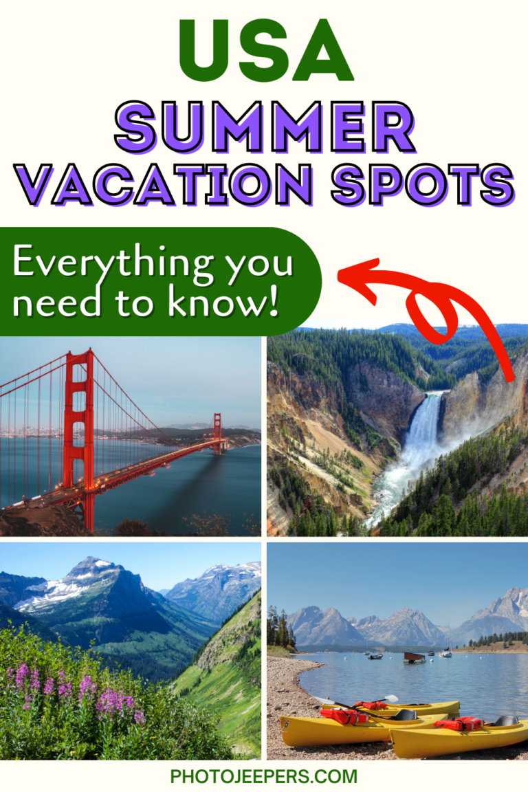 60+ Summer Vacation Spots in the US - PhotoJeepers