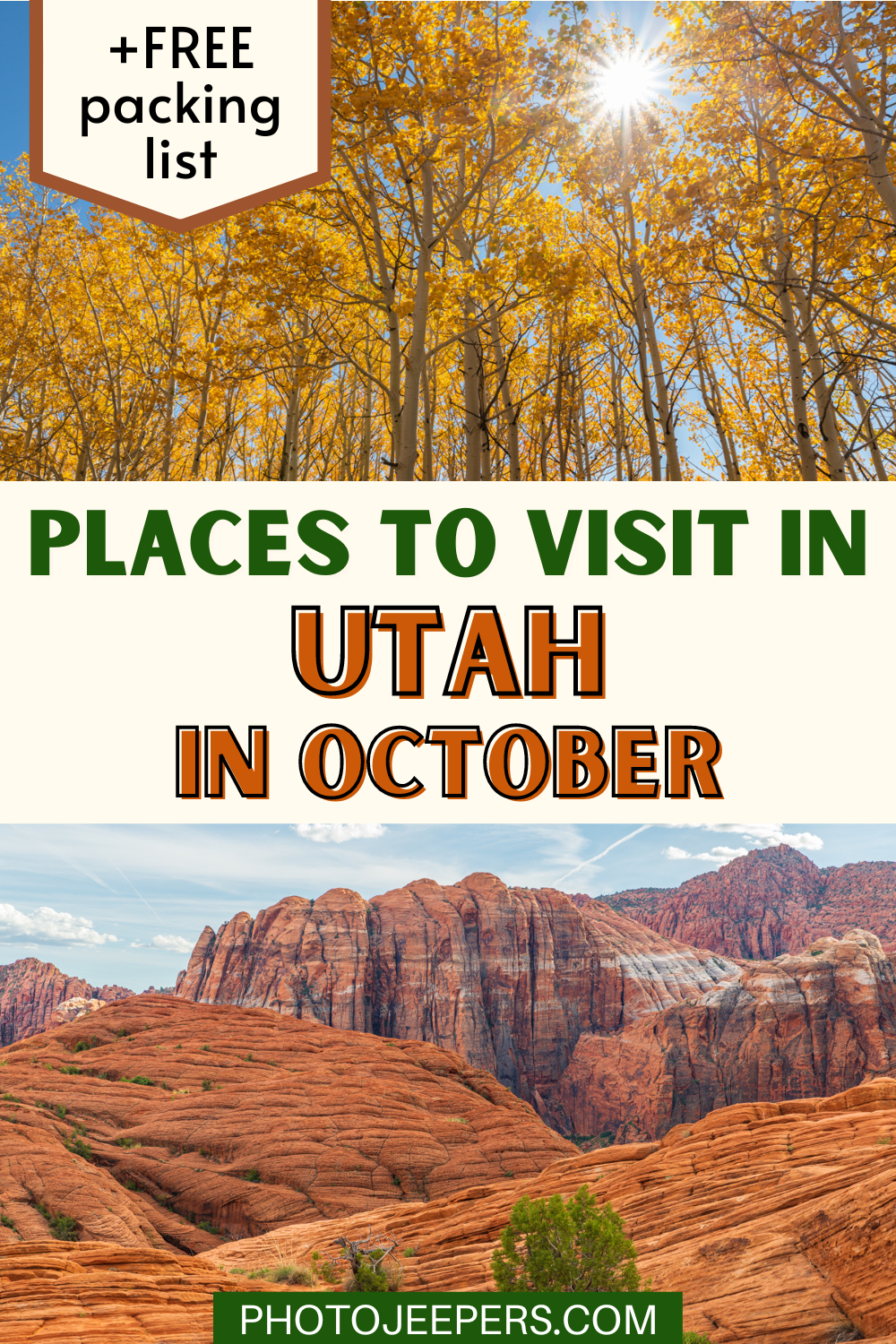 Places to Visit in Utah in October - PhotoJeepers