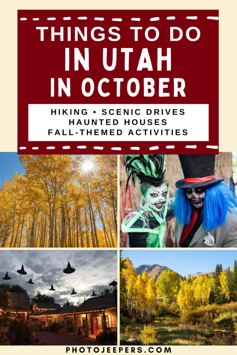 Things To Do in Utah in October - PhotoJeepers
