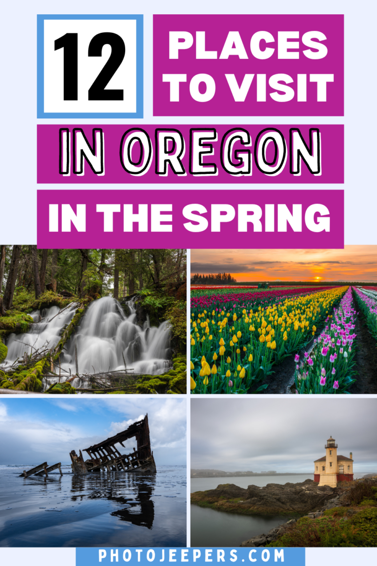 Places to Visit in Oregon in the Spring - PhotoJeepers